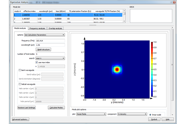 Lumerical MODE - LightBridge